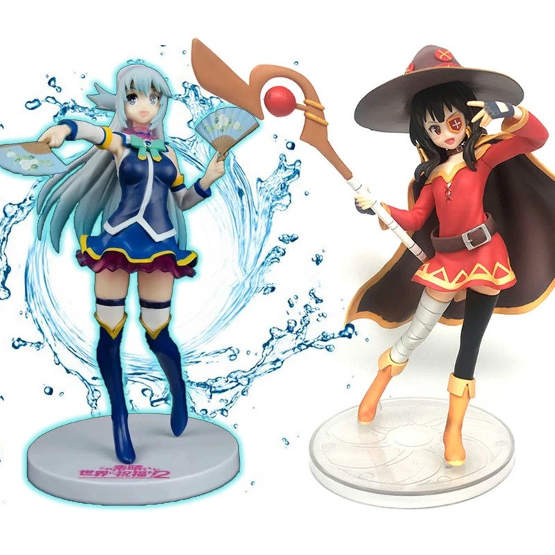 KonoSuba God's Blessing on This Wonderful World Megumin/Aqua PVC Anime ...