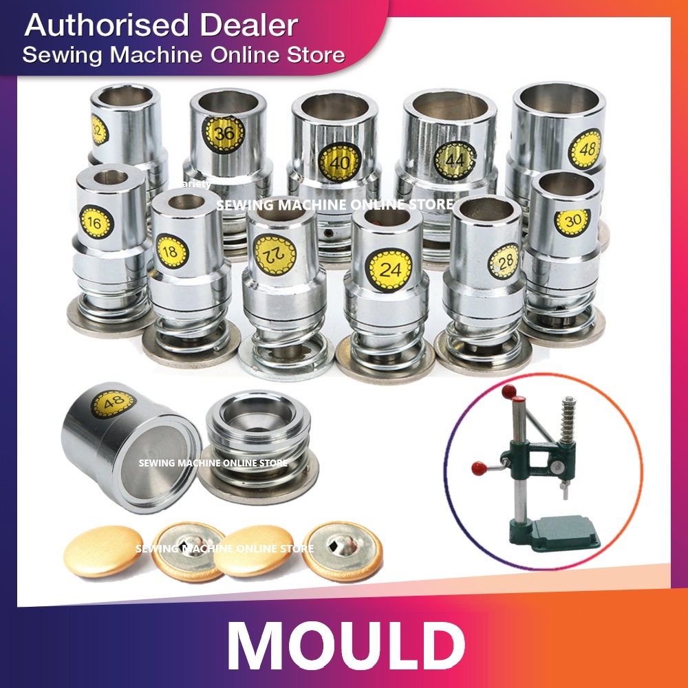 🔥Borong Murah🔥 16L- 50L Acuan Butang Bungkus Butang Kain Butang Balut ...