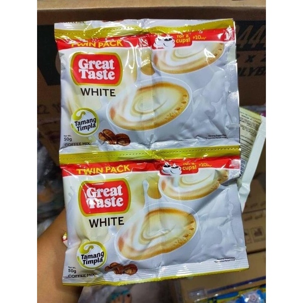 GREAT TASTE 3in1 Coffee 6 sachets- made in philippines l | Shopee Malaysia