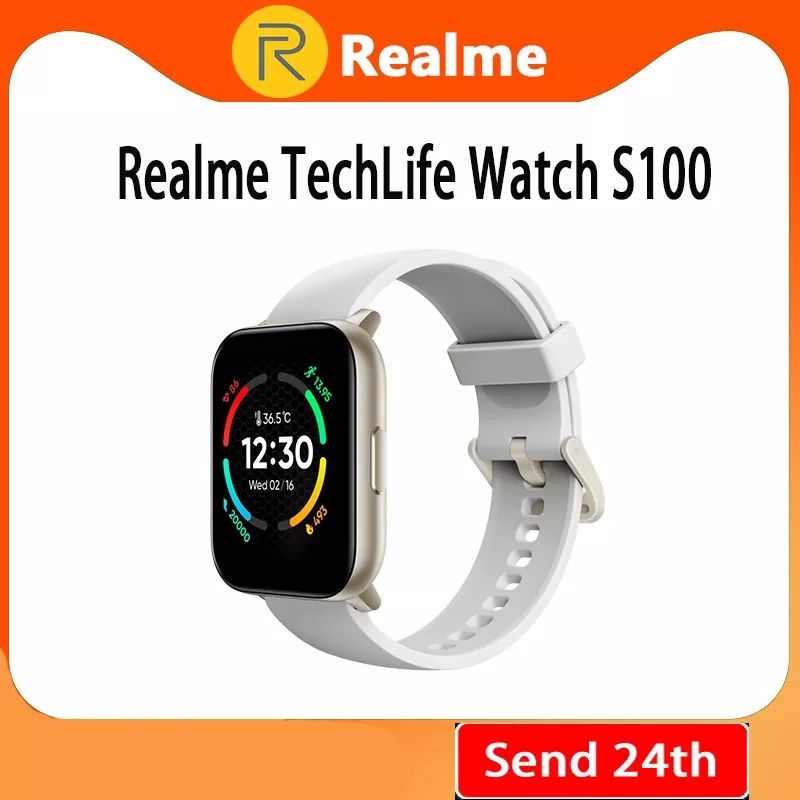 Realme Techlive s100 Smart Watch | Shopee Malaysia