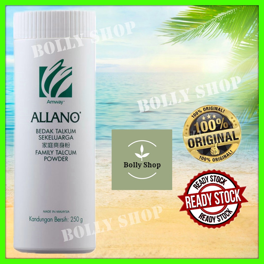(READY STOCK) AMWAY ALLANO Family Talcum Powder - 250g / 家庭爽身粉 - 250g ...