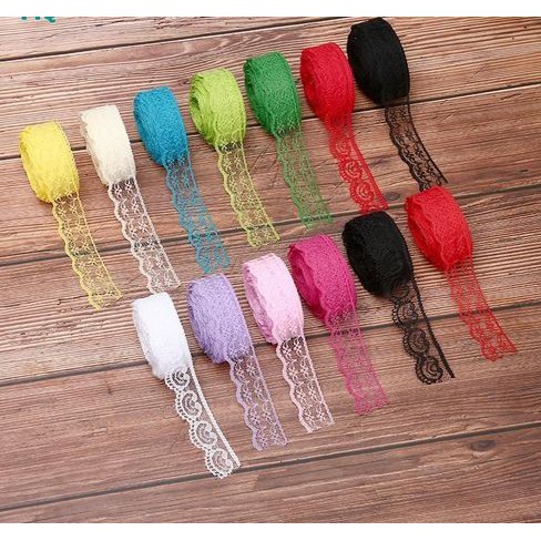 African Embroidery Lace Ribbon 20mm (per meter) | Shopee Malaysia