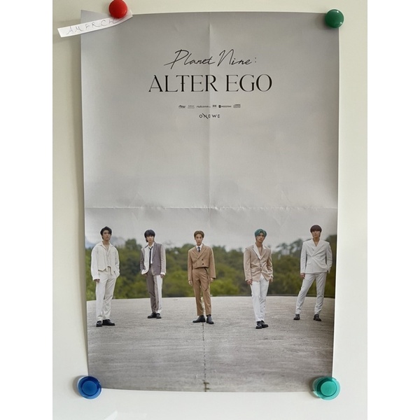 OFFICIAL Onewe Alter Ego & Memory Illusion Folded Poster | Shopee Malaysia
