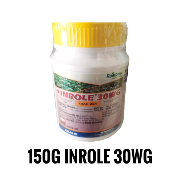 INROLE 30WG 150 GRAM indoxacarb 30% Racun Ulat Gulung dan Batang Padi ...