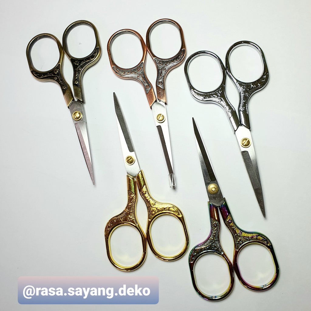 Gunting Benang Kait, craft, decoupage, seni dan Gunting Antik Vintage ...