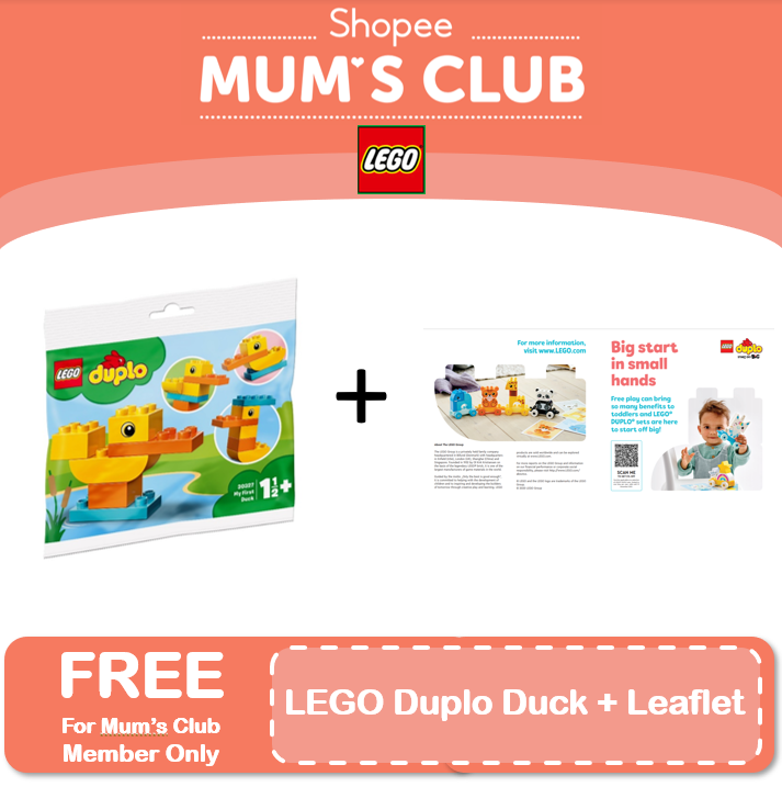 LEGO® DUPLO Duck - 30327 + DUPLO Leaflet | Shopee Malaysia