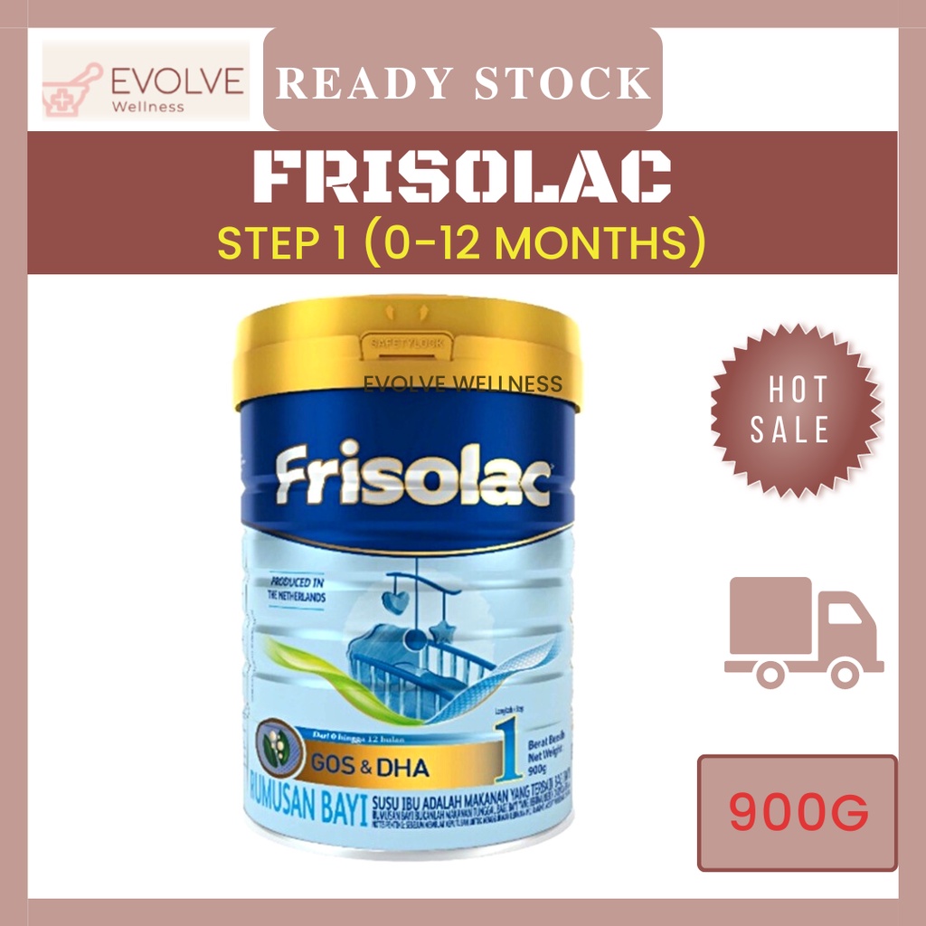 [900G] FRISOLAC STEP 1 TIN (0-12 MONTHS) | Shopee Malaysia