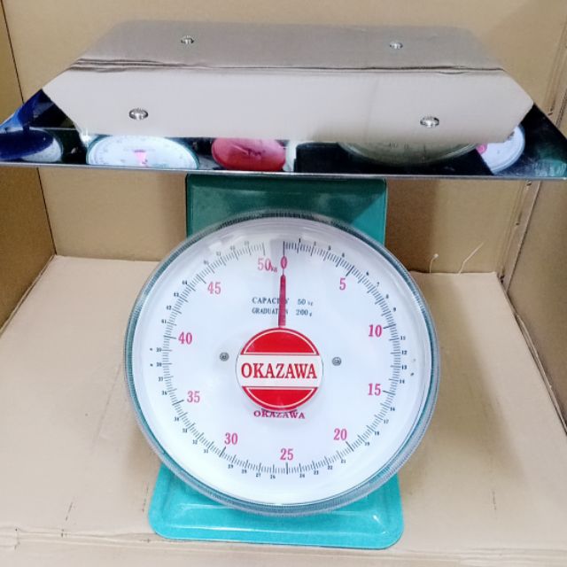50kg OKAZAWA Mechanical scale/ 50kg Penimbang Spring | Shopee Malaysia