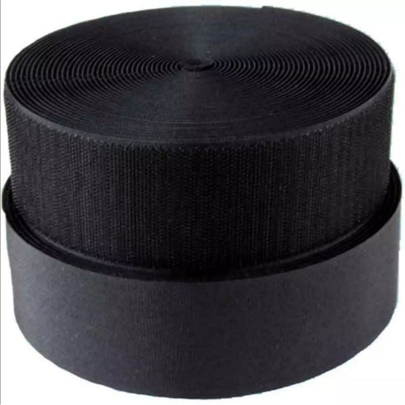 [LOCAL READY STOCK] 1"(25mm), 2"(50mm) Black and White Velcro Fastener ...