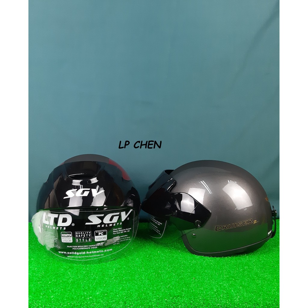 HELMET SGV CRUISER 💯 | Shopee Malaysia