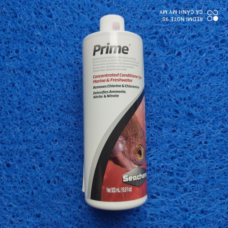 Seachem Prime Aquarium Water Detox Solution 500ml | Shopee Malaysia
