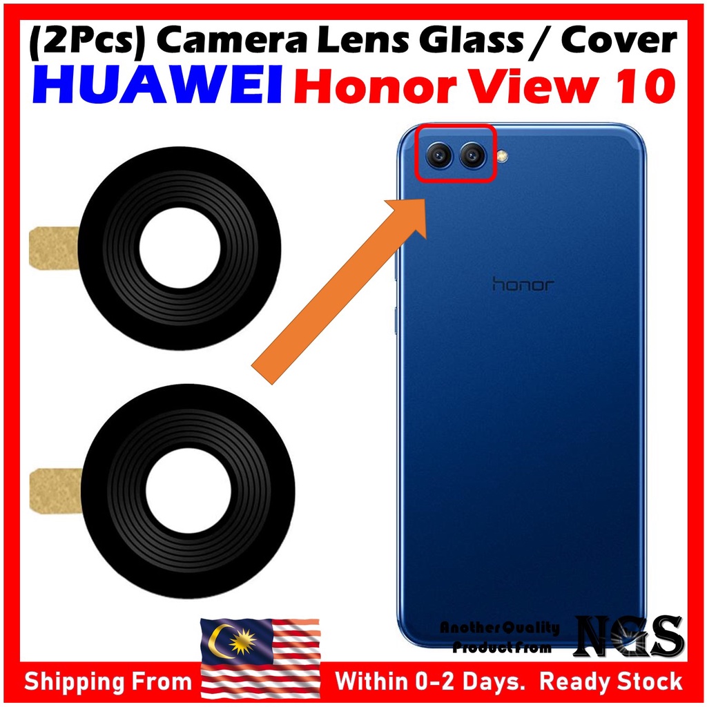 (2Pcs Lens) Camera Lens Glass Camera Lens Cover For HUAWEI Honor View ...