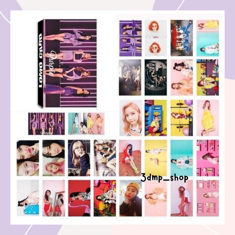 [30 Sheets] lomocard lomo photo card photocard mamamoo | Shopee Malaysia