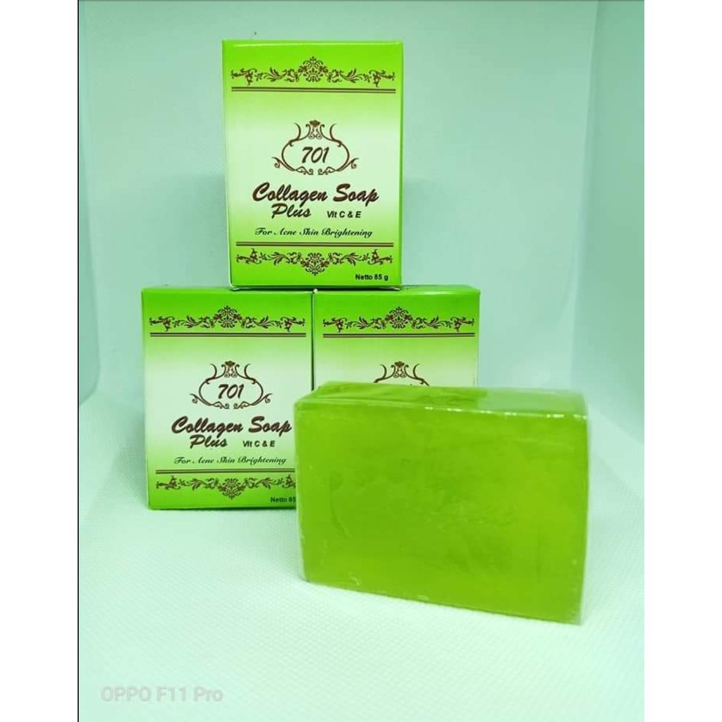 100% Origional Collagen Soap 701 For Acne Skin Brightening And ...