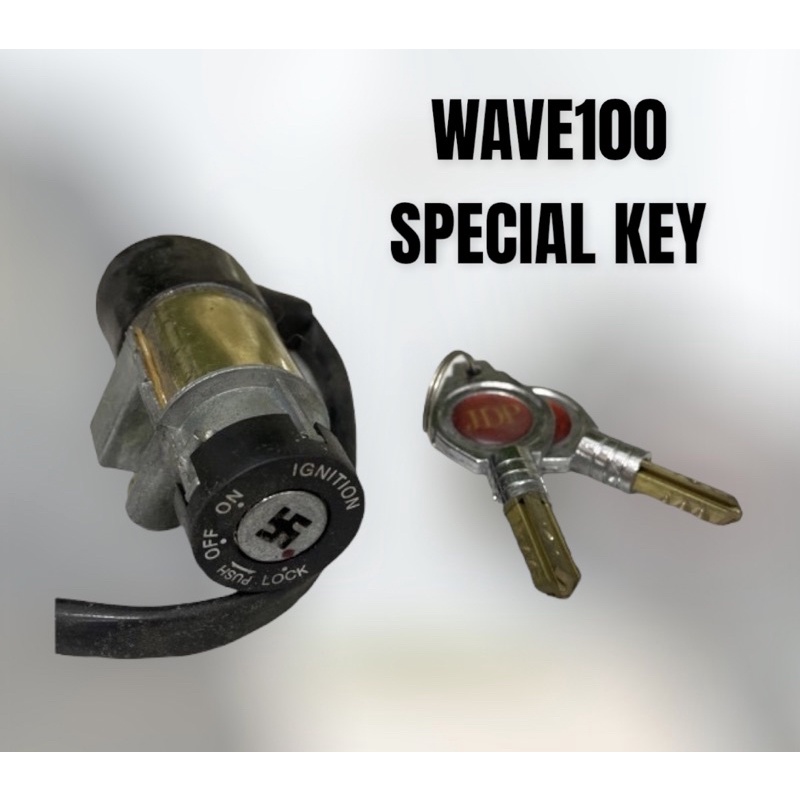 W100/W100R/W125 MAIN SWITCH SPECIAL KEY LELONG | Shopee Malaysia