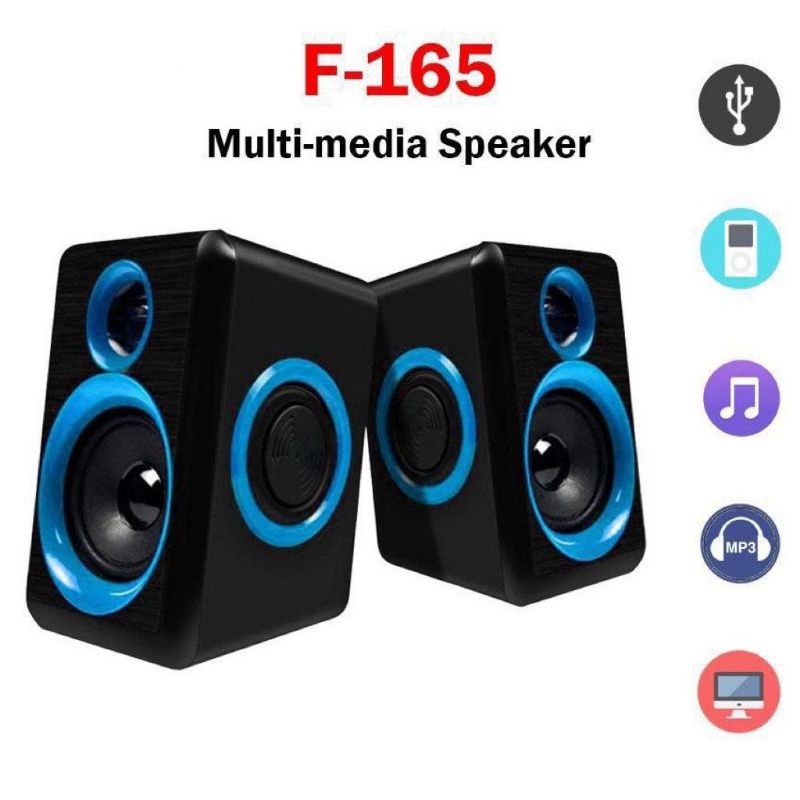 Computer Speaker PC Speaker 3.5mm Aux FT-170 Prime USB Multimedia ...