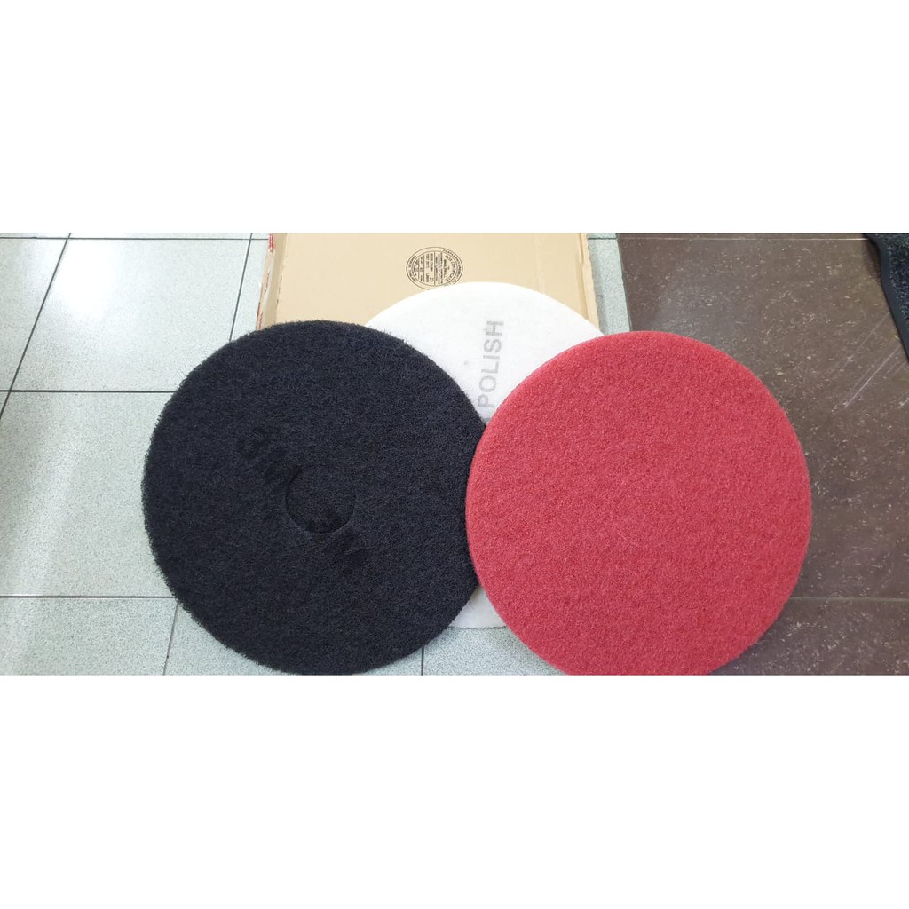 3M Floor Cleaning Pad 16'' Stripper Pad/ Buffer Pad/ Polish Pad (5 Pcs ...