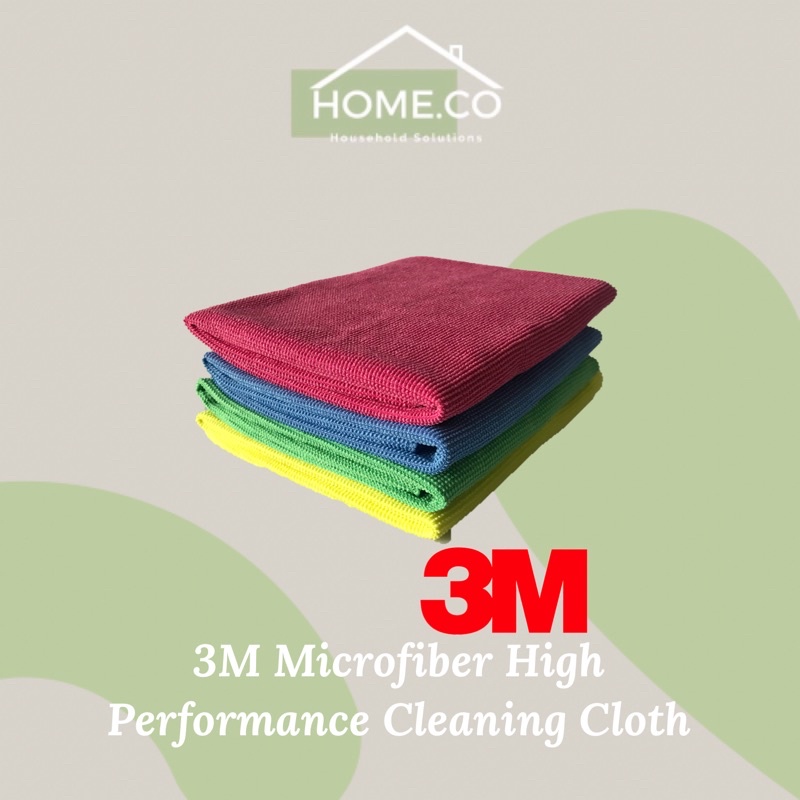 3M Microfiber High Performance Cleaning Cloth (40cm x 40cm) | Shopee ...