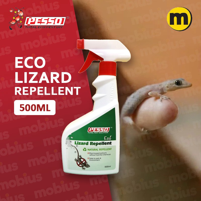 Kleenso Pesso Eco Lizard Repellent Liquid Spray 500ML Penghalau Halau ...