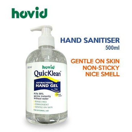 Hovid Quicklean Hand Sanitizer 500ml | Shopee Malaysia