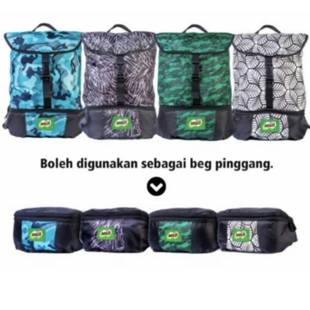 Exclusive Milo Beg Juara (2 in 1) **Limited Edition** | Shopee Malaysia