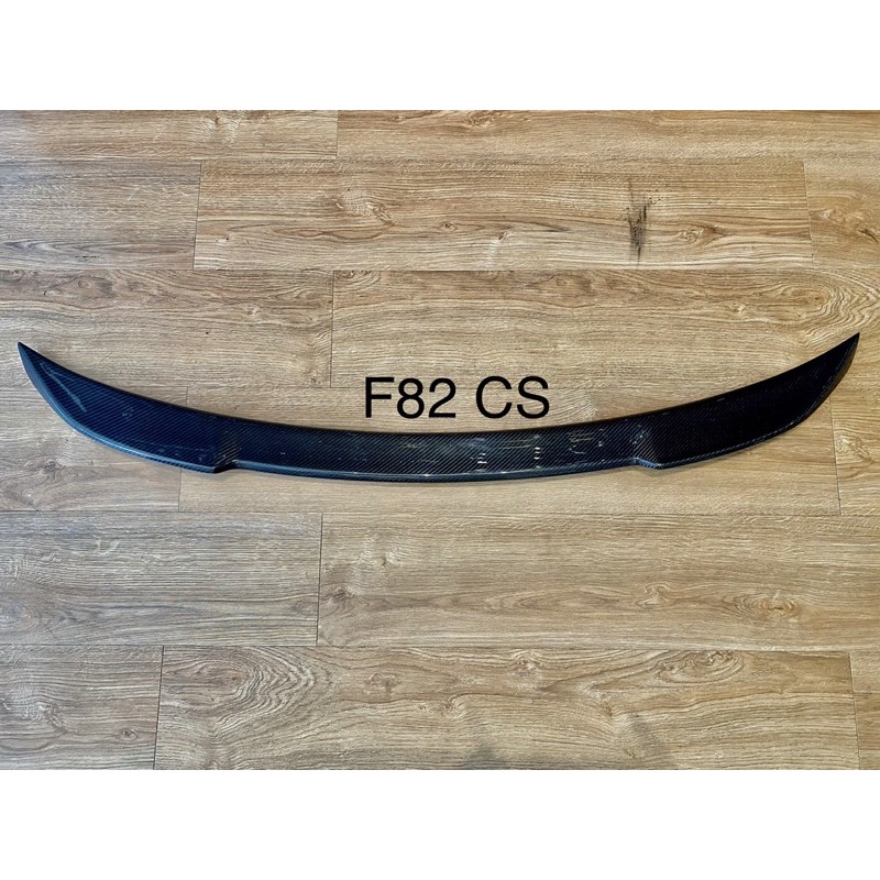 BMW F80 F82 M4 CS style carbon fiber rear boot trunk Ducktail lip ...