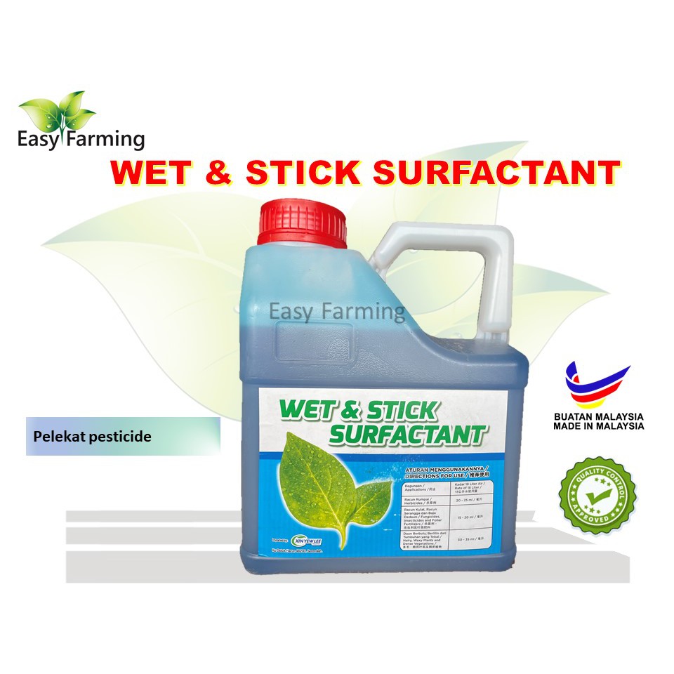 Wet & Stick Surfactant 4 Liter / Pelekat Racun | Shopee Malaysia