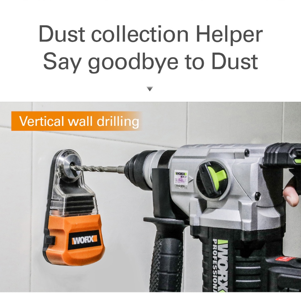 Worx dust box Collector for Cordless drill electric hammer Screwdriver ...
