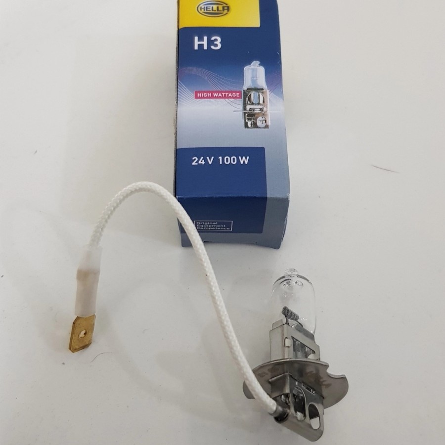 Headlights Car Bulbs Halogen Lamp/s H3 24V Original Hella Brand 24V ...