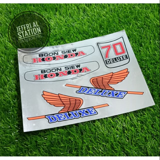 Stiker Honda Bulat C70 | Shopee Malaysia