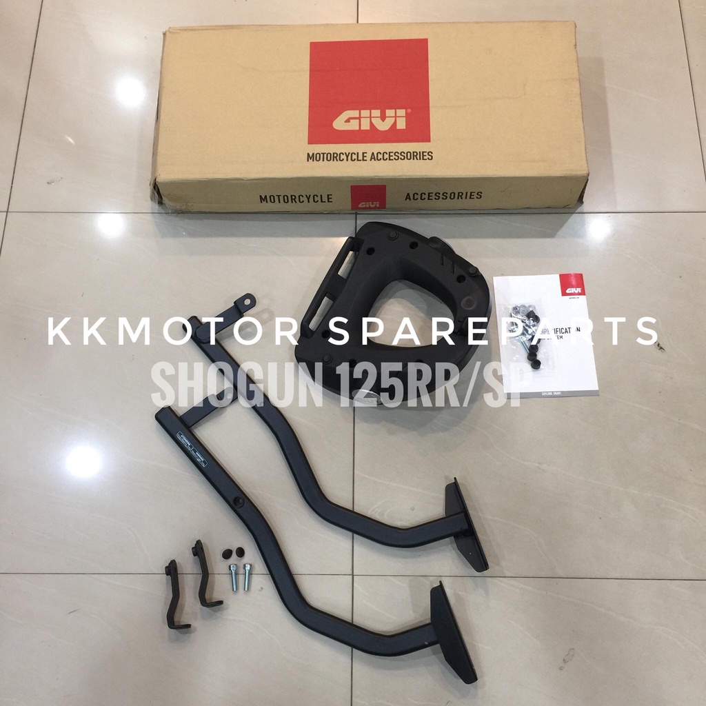 [HRV] SUZUKI SHOGUN 125RR/SP SHOGUN125RR MONORACK-J GIVI HEAVY DUTY RACK ORIGINAL GIVI 100% ...