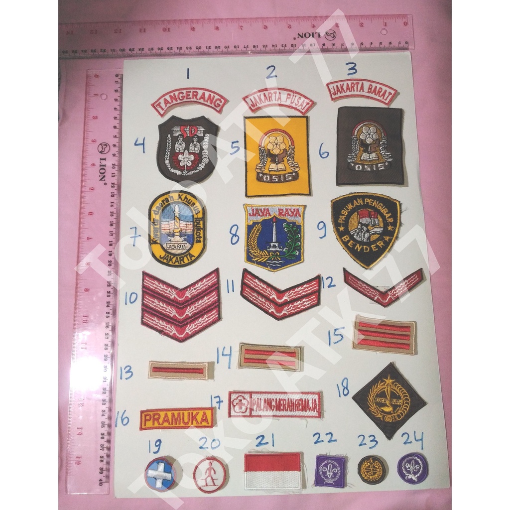 MERAH PUTIH Team Logo Badge Position Regional Rank Location Group Pin ...