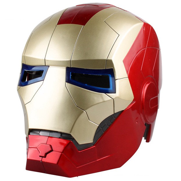 Marvel Avengers iron Man Helmet with Light Eye 22cm | Shopee Malaysia
