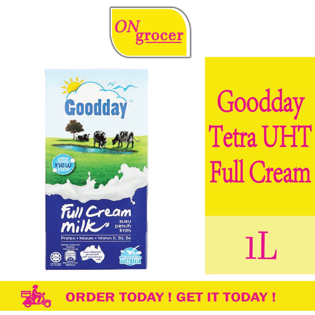 Goodday Tetra UHT Full Cream 1 Litre | Shopee Malaysia
