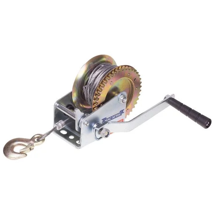 Hand Winch 1000KG 2000LB Hand Pulley Heavy Duty Marine Manual Boat ...