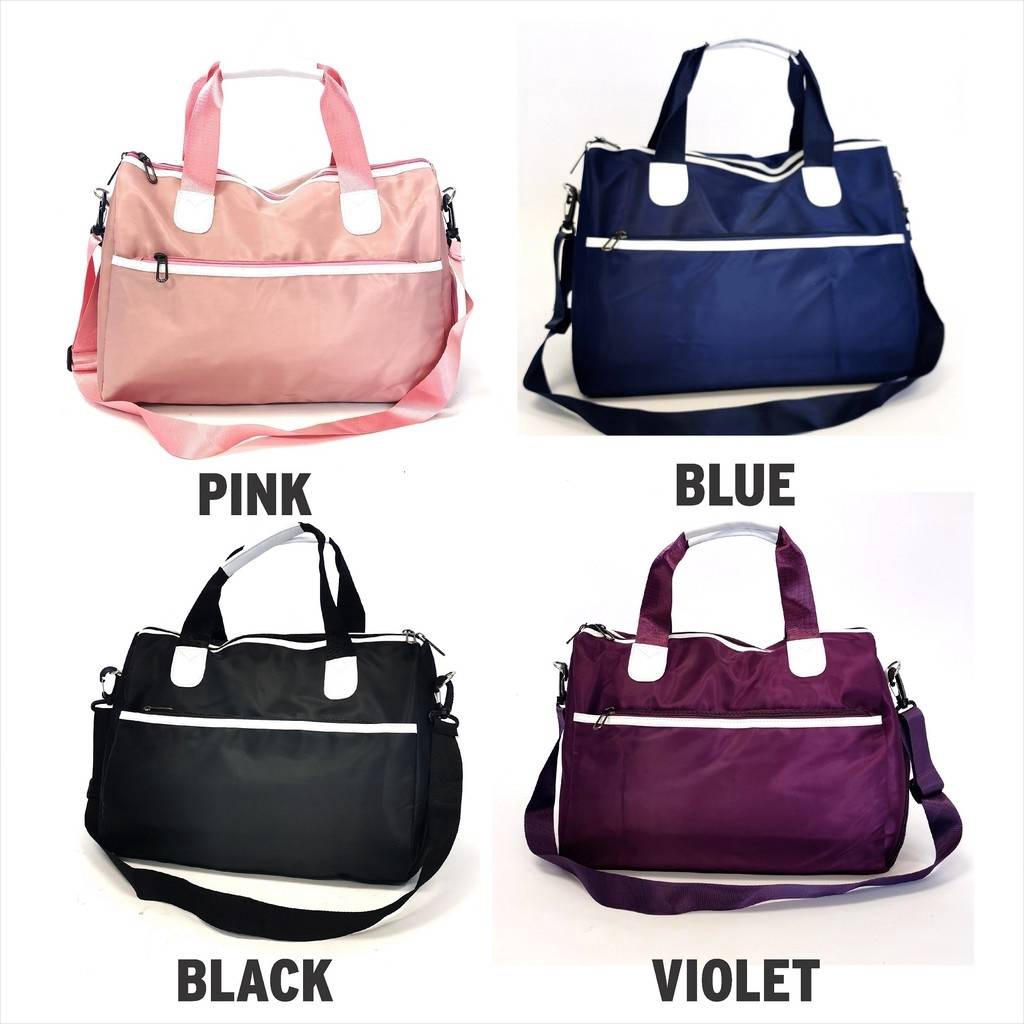 TRAVEL YOGA SPORTS SLING BAG MULTIFUNCTIONAL HAND CARRY SHOES ZIPPER ...