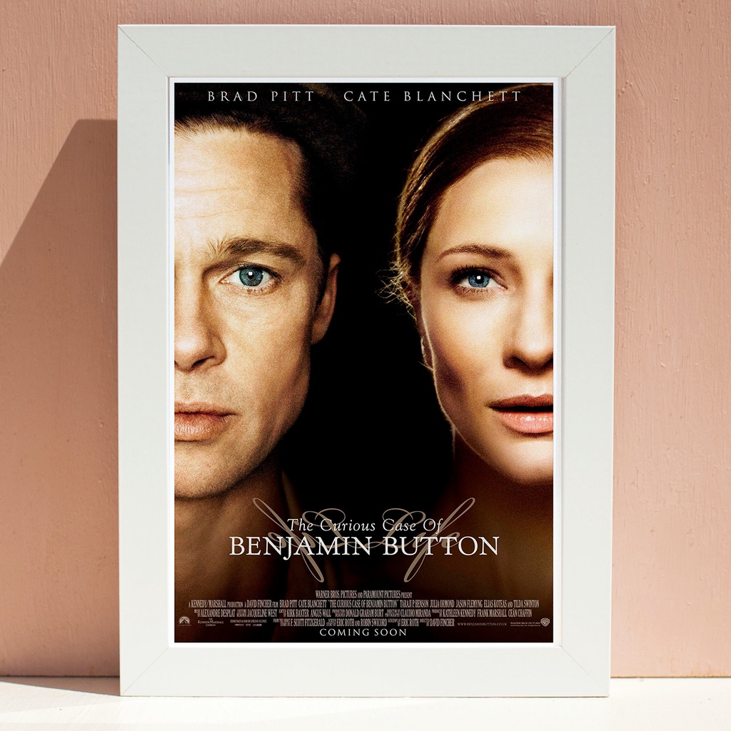 The Curious Case of Benjamin Button Poster (2008) Brad Pitt Cate ...