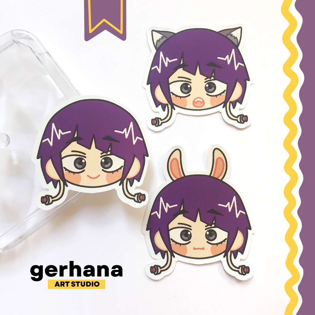 BNHA Kyouka Jirou Chibi Sticker Flakes | Shopee Malaysia