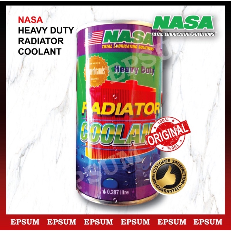 NASA COOLANT HEAVY DUTY RADIATOR COOLANT 287ML | Shopee Malaysia