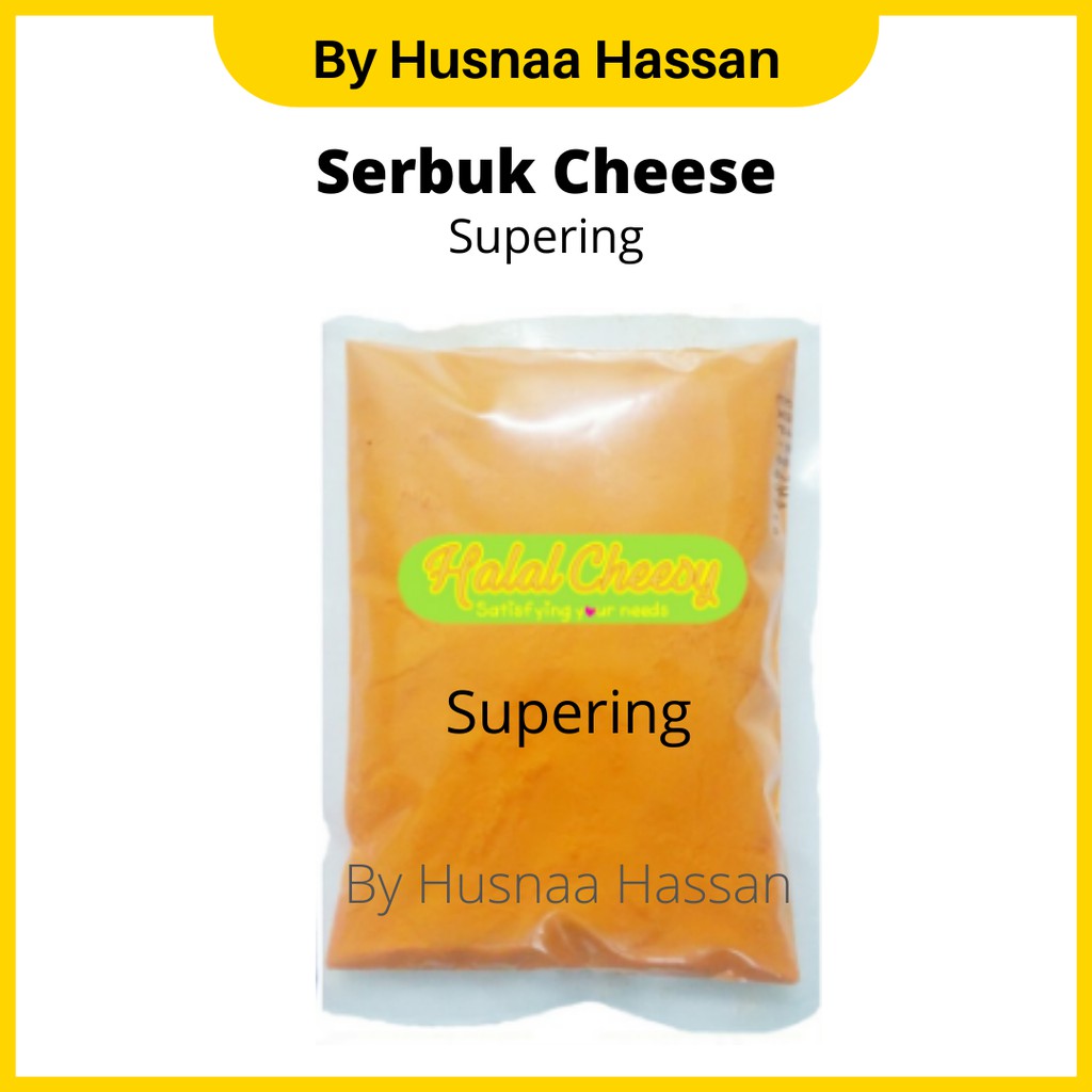 KERRY CHEESE Supering Cheese Powder Halal Serbuk Premium Serbuk Sedap ...