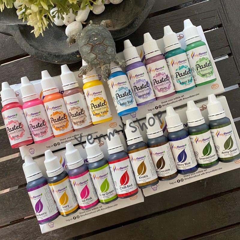My Flavor Gel Based Food Coloring Special Colour 食用色素 | Shopee Malaysia