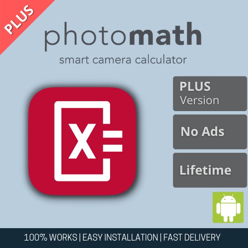 [LIFETIME] PhotoMath PLUS | Full Version | No Ads | Latest Version ...
