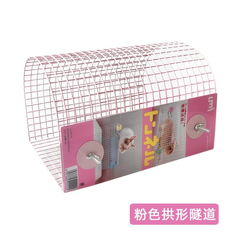 Pet Hideout Wooden House Pet Wire Tunnel Rabbit Tunnel Chinchilla ...