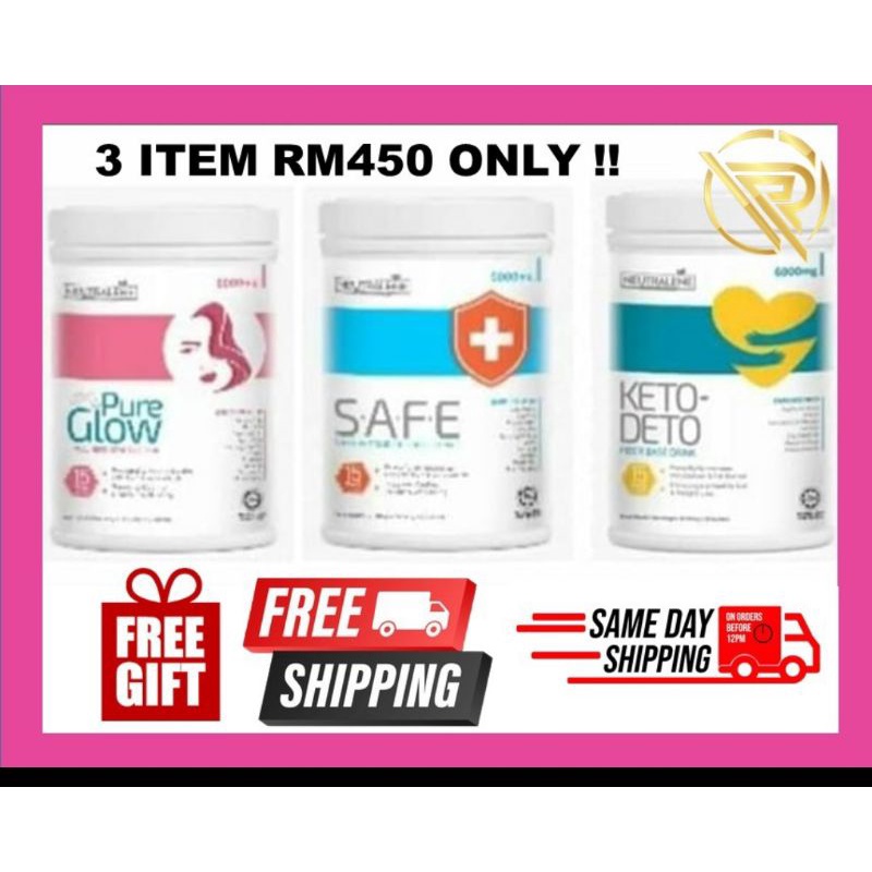 NEUTRALENE Everyday Supplement Drink (30 sachets) 🎁 FREE Shaker 🎁 ...