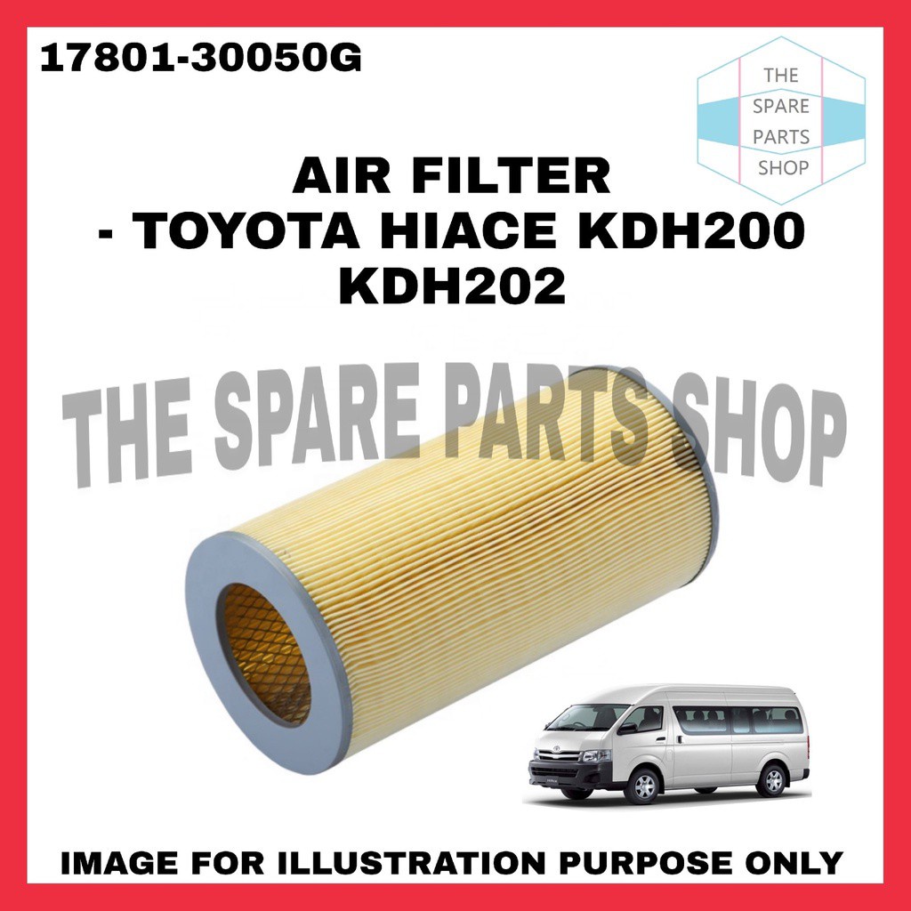 TOYOTA HIACE KDH200 KDH202 AIR FILTER OEM | Shopee Malaysia