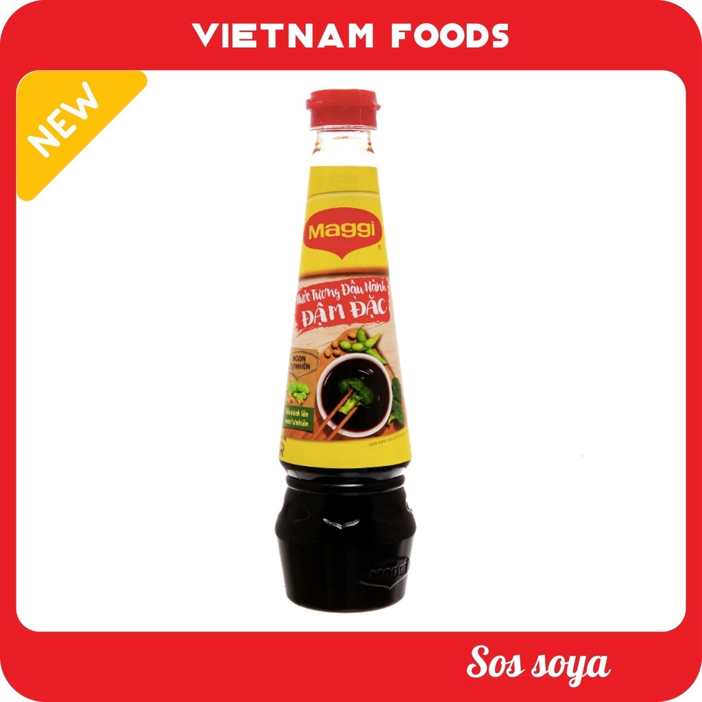 MAGGI Soy sauce 300ml - Sos soya - 酱油 - Nước tương đậu nành MAGGI 300ml ...