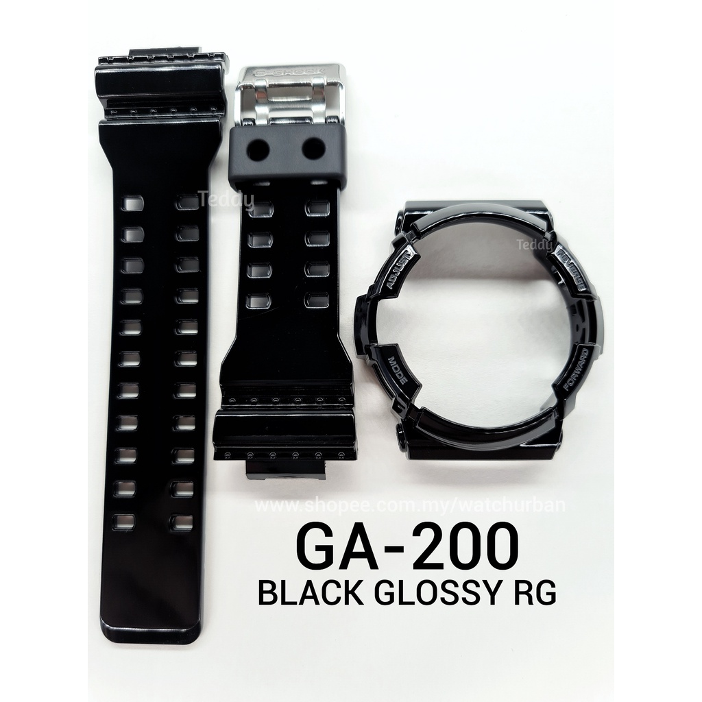 CASIO G-SHOCK BAND AND BEZEL GA200 GA201 GAS100 GAW100 100% ORIGINAL GA ...