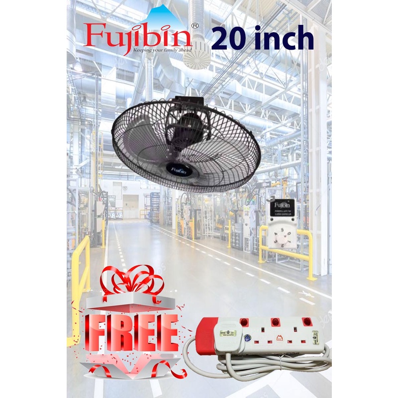 FUJIBIN FBA-20 20 INCH AUTO FAN | Shopee Malaysia