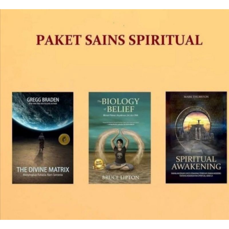 Spiritual SCIENCE PACKAGE (3 Books) | Shopee Malaysia