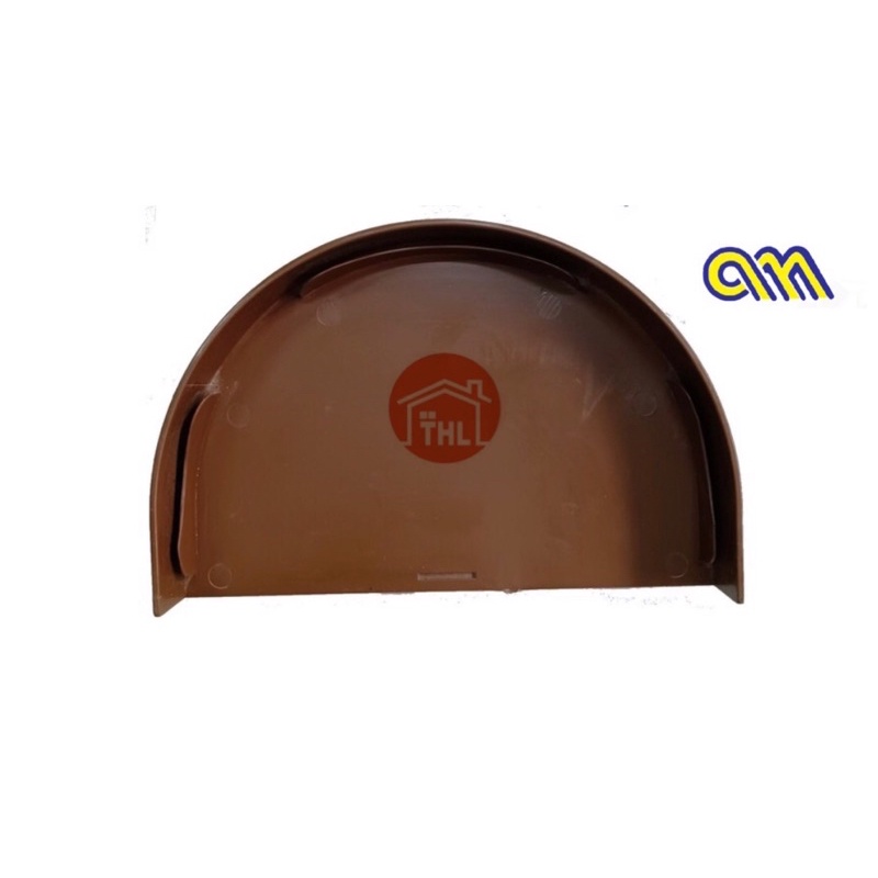 F370 Arensi Marley PVC Gutter Brown End Cap (1pc) | Shopee Malaysia